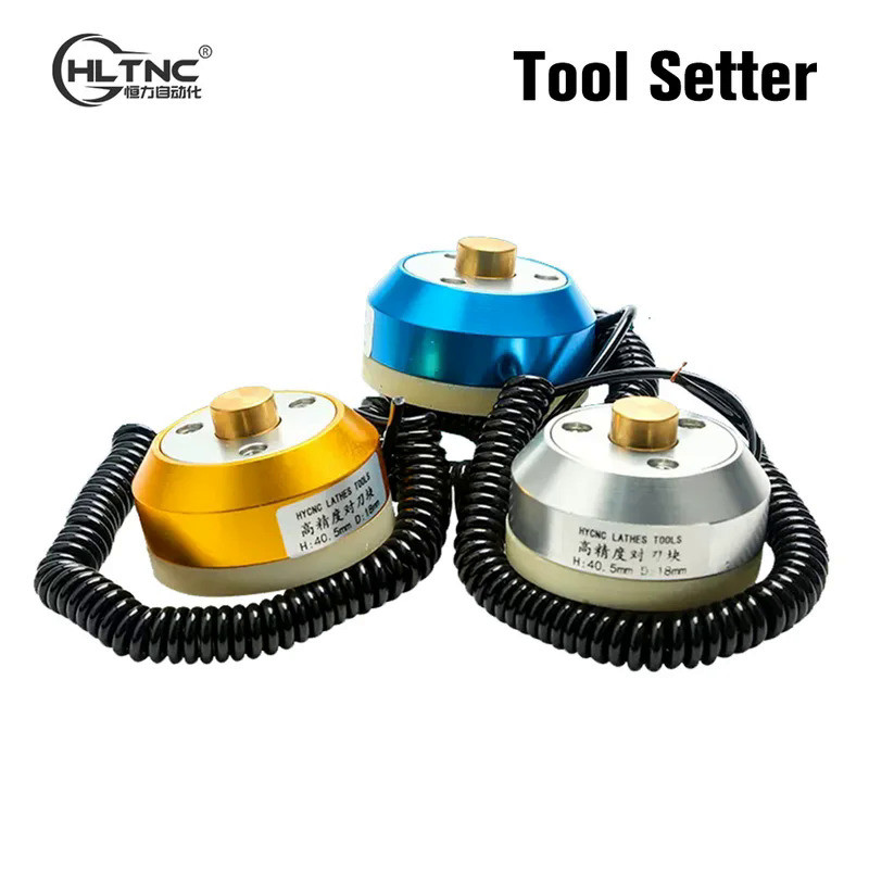 HLTNC High Precision CNC Mach3 Automatic Tool Sensor Z Axis Tool Press Probe Zero Position Check ...