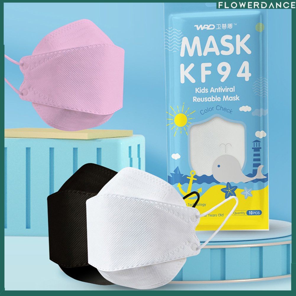 หน้ากากเด็ก Copper Oxide Kf94 3D Fish Haped Kn95 Filter Respirator หน้ากาก Willow Leaf อุปกรณ์ตก ...