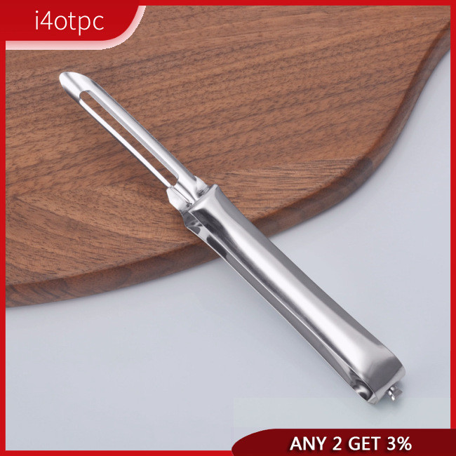 I4otpc เครื่องปอกครัวสแตนเลสสําหรับผักผลไม้อุปกรณ์ครัวแบบพกพา | Shopee Thailand