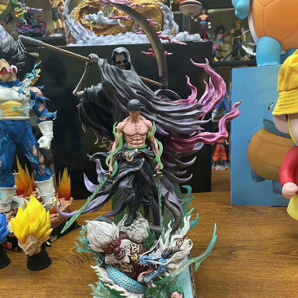 Straw hat Sauron One Piece gk Model Limited Hand-Made Statue Cartoon ...
