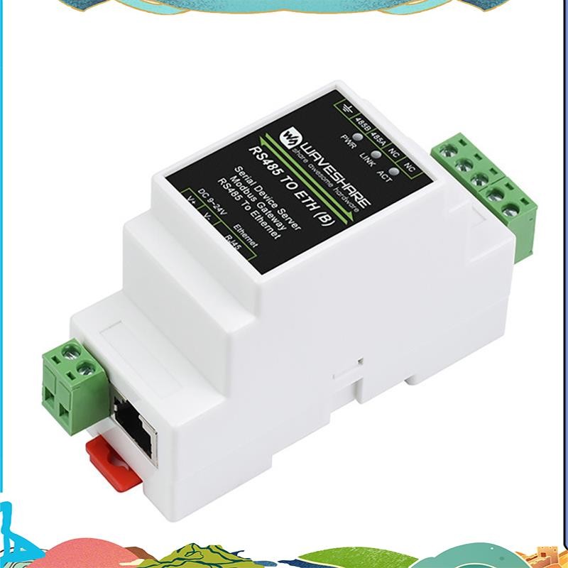 Super RS485 Serial Port Server RS485 ถึง RJ45 Ethernet /IP ถึง Serial ...