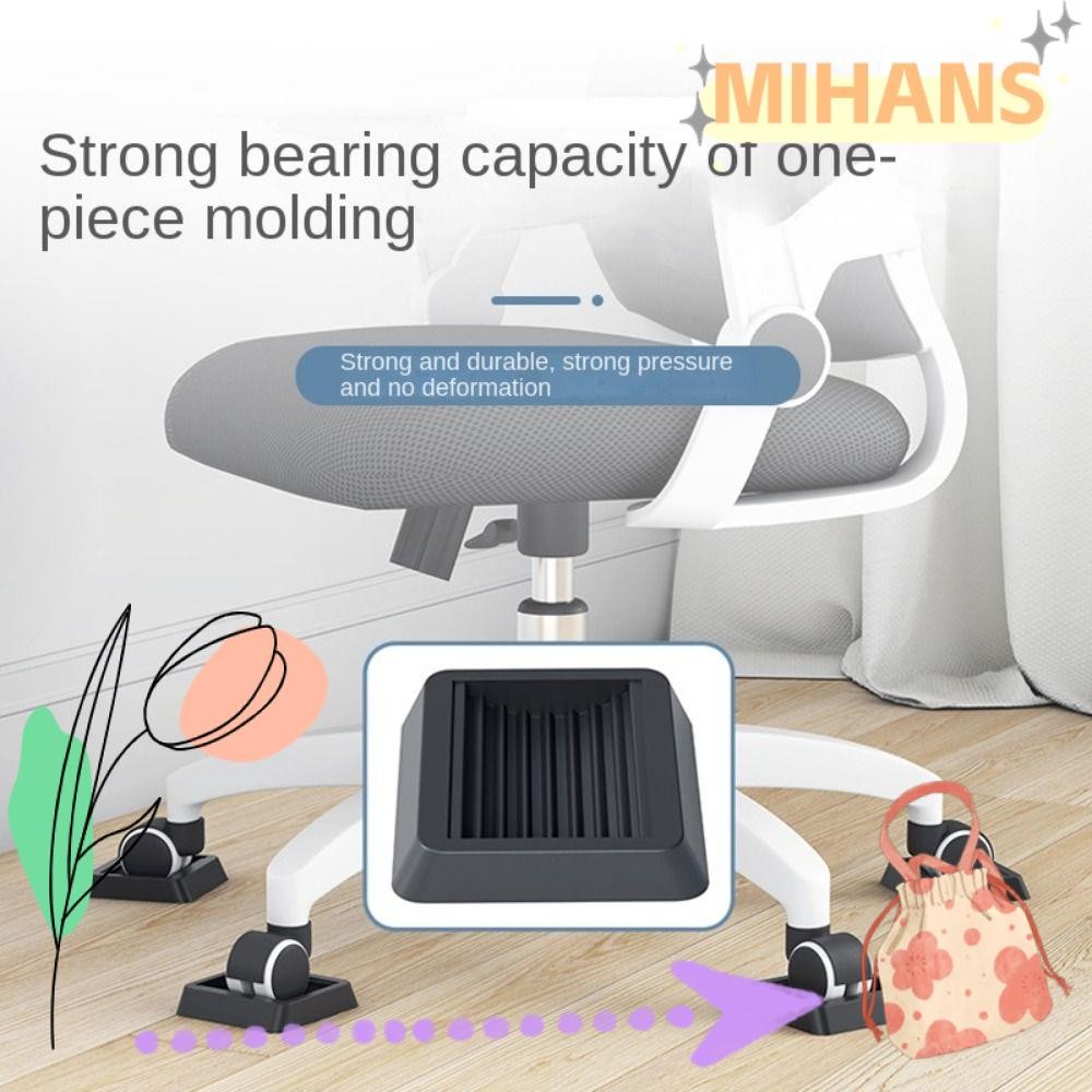 Mih เก้าอี้ Fixing Pad หนา Anti การสั่นสะเทือนชั้นป้องกันฟุตอุปกรณ์ ...