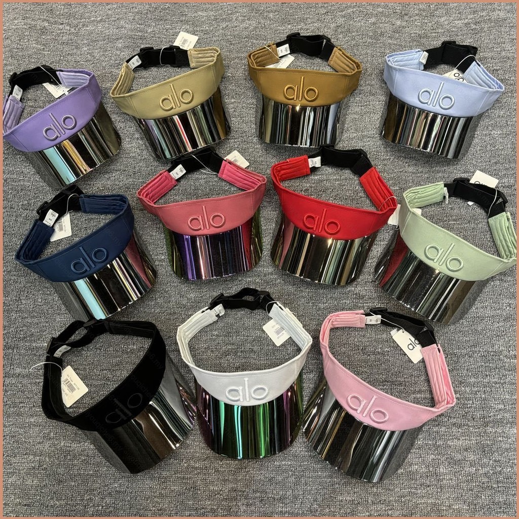 SY6 ใหม่ ALO Hollow หมวก Peaked หมวกกีฬาโยคะ Sun Protection Sun หมวก ...