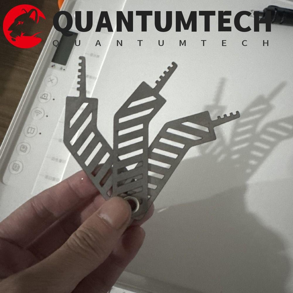 QUANTUMTECH 3 ชิ้น/เซ็ตหวีล็อค Picks, Multifunctiona แบบพกพาหวี Covert Instruments, ซ่อมสแตนเลส ...