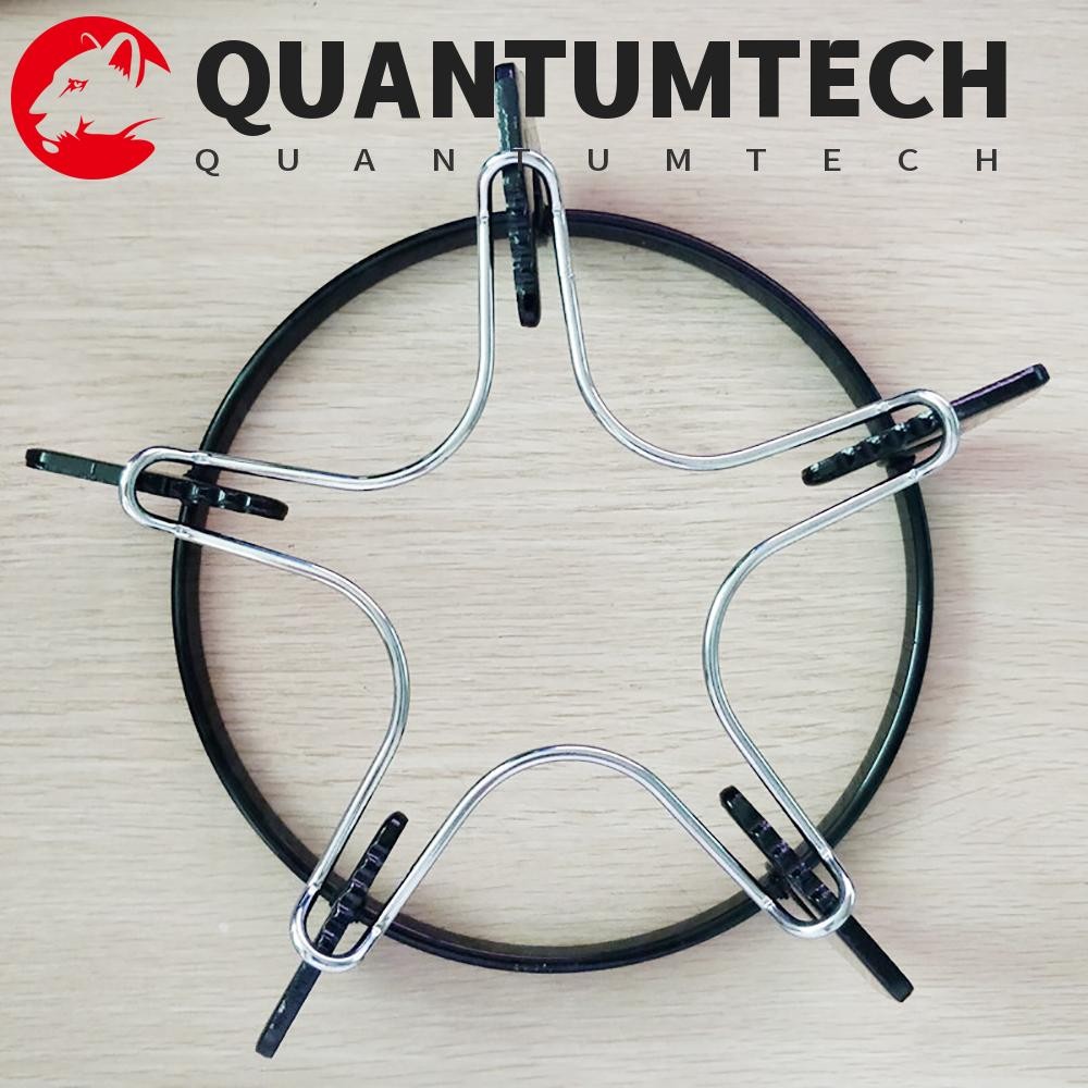 QUANTUMTECH Pans Rack Silvery Quadrangle ห้าชั้นอุปกรณ์ตั้งแคมป์ชั้นวางเตาแก๊ส | Shopee Thailand