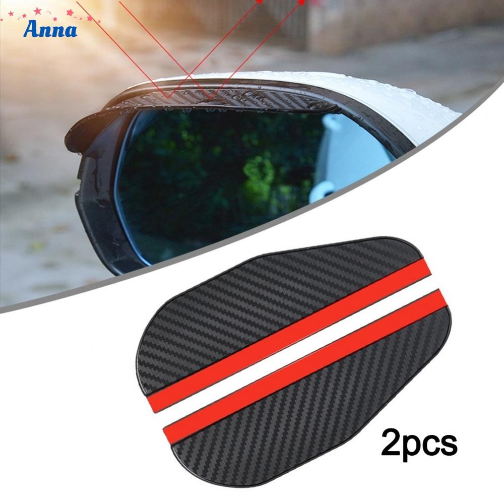 【Anna】Car Side Mirror Rain Cover High-quality Material Long-lasting ...