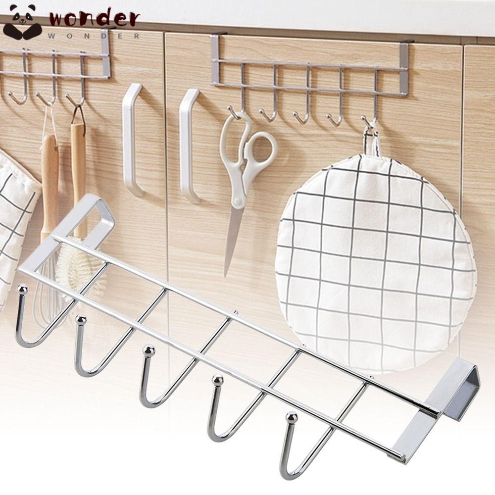 Wonder ตะขอ 5 ตะขอ Rack Simplicity Good Load-Bearing Home Door Hook ...