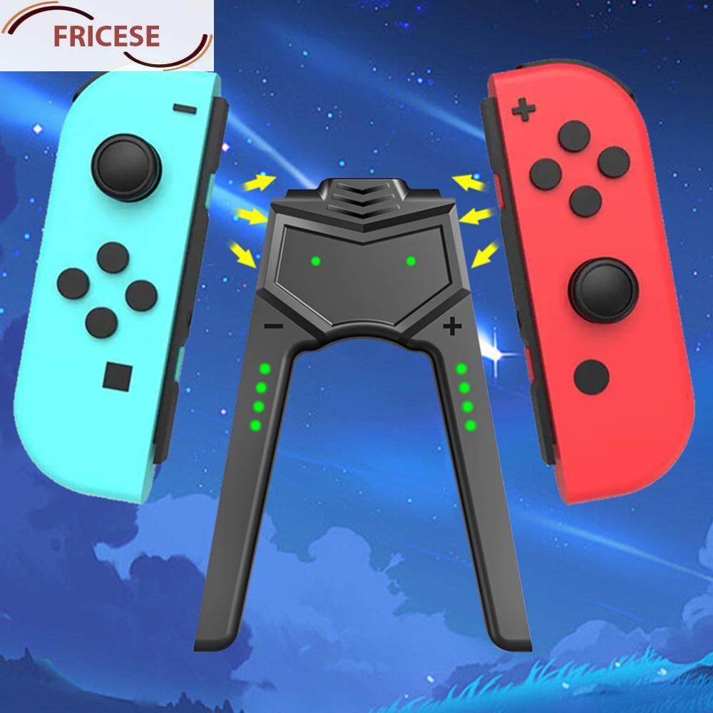 สําหรับ Switch OLED Joy-Con แท่นชาร์จ Type C V-Shaped Controller ...