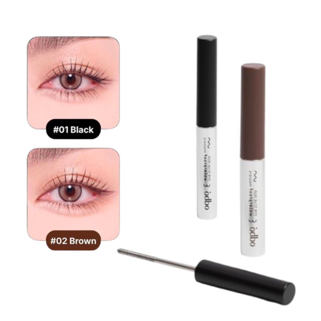 ODBO ONE TRUE LASH WATERPROOF MASCARA (OD9010) โอดีบีโอ วัน ทรู แลช วอเตอร์พรูฟ มาสคาร่า หัว ...