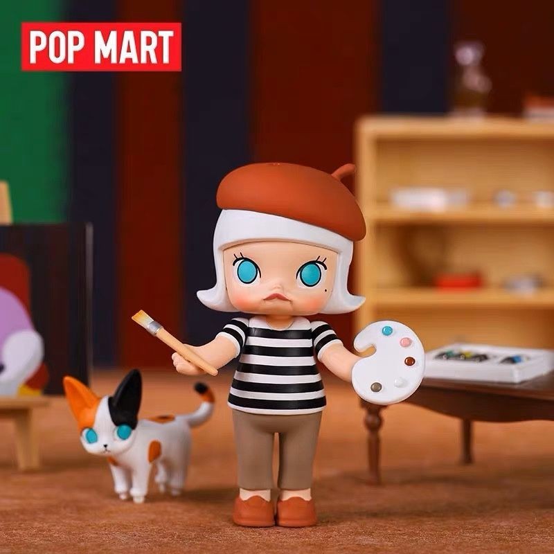 ของแท้ Molly Art Tycoon Series POPMART POPMART Figure Mystery Box อิน ...