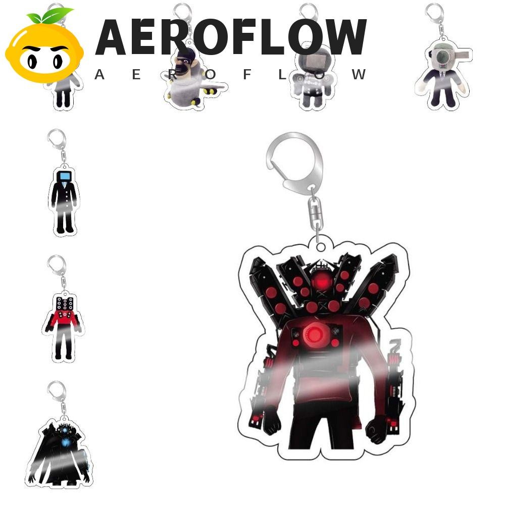 Aeroflow Skibidi พวงกุญแจห้องน้ํา, Camara Man Skibidi ห้องน้ํากล้อง Man ...