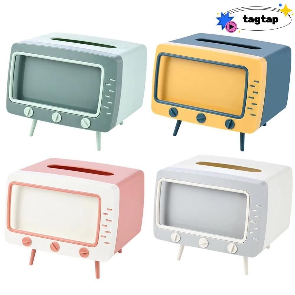 ที่ใส่กระดาษ TAGTAP มัลติฟังก์ชั่นพร้อมขาตั้งโทรศัพท์มือถือ กล่องทิชชู่ ...