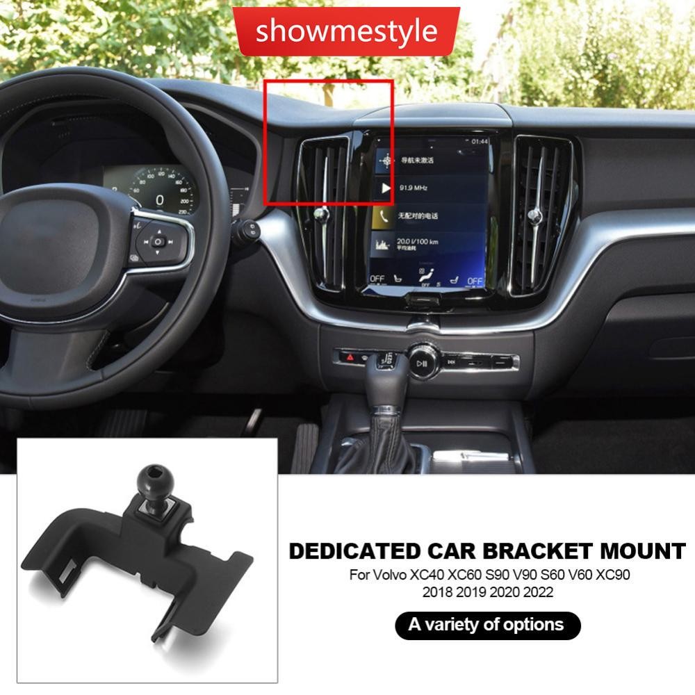 SES รถเฉพาะรถโทรศัพท์ Telefonos ผู้ถือขาตั้งสําหรับ Volvo XC40 XC60 S90 V90 S60 V60 XC90 2018 ...