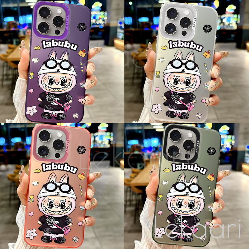 IMD Hard สําหรับ Redmi 14C A4 A3 13C 12C หมายเหตุ 14 13 12 Pro Plus 5G การ์ตูน Labubu ชุบพิมพ์ฝา ...