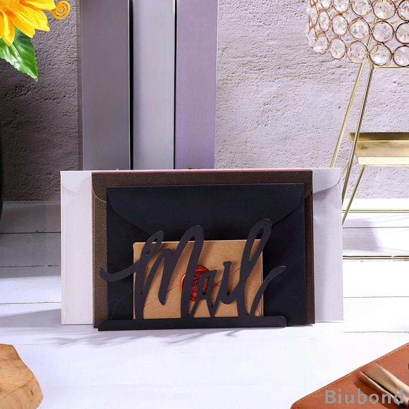 [Biubond] Mail Storage Organizer Counter Letter Holder โต๊ะเหล็กอเนก ...