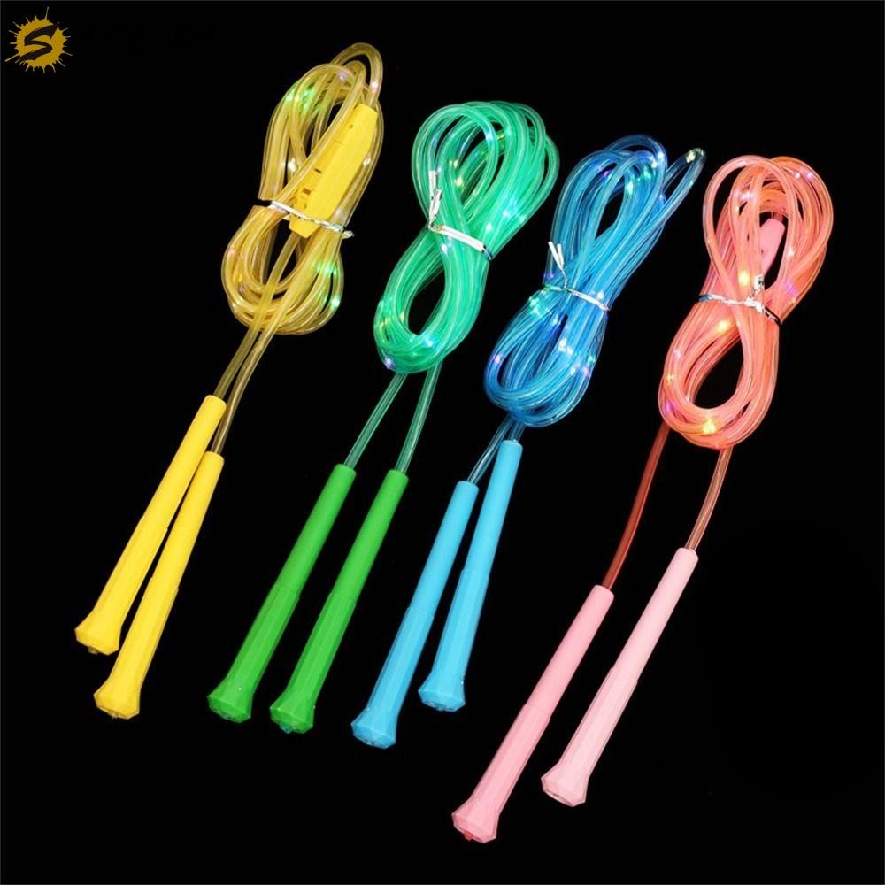 SOEURS เชือกกระโดด LED, Luminous Fun Fitness เชือกกระโดดเรืองแสง ...