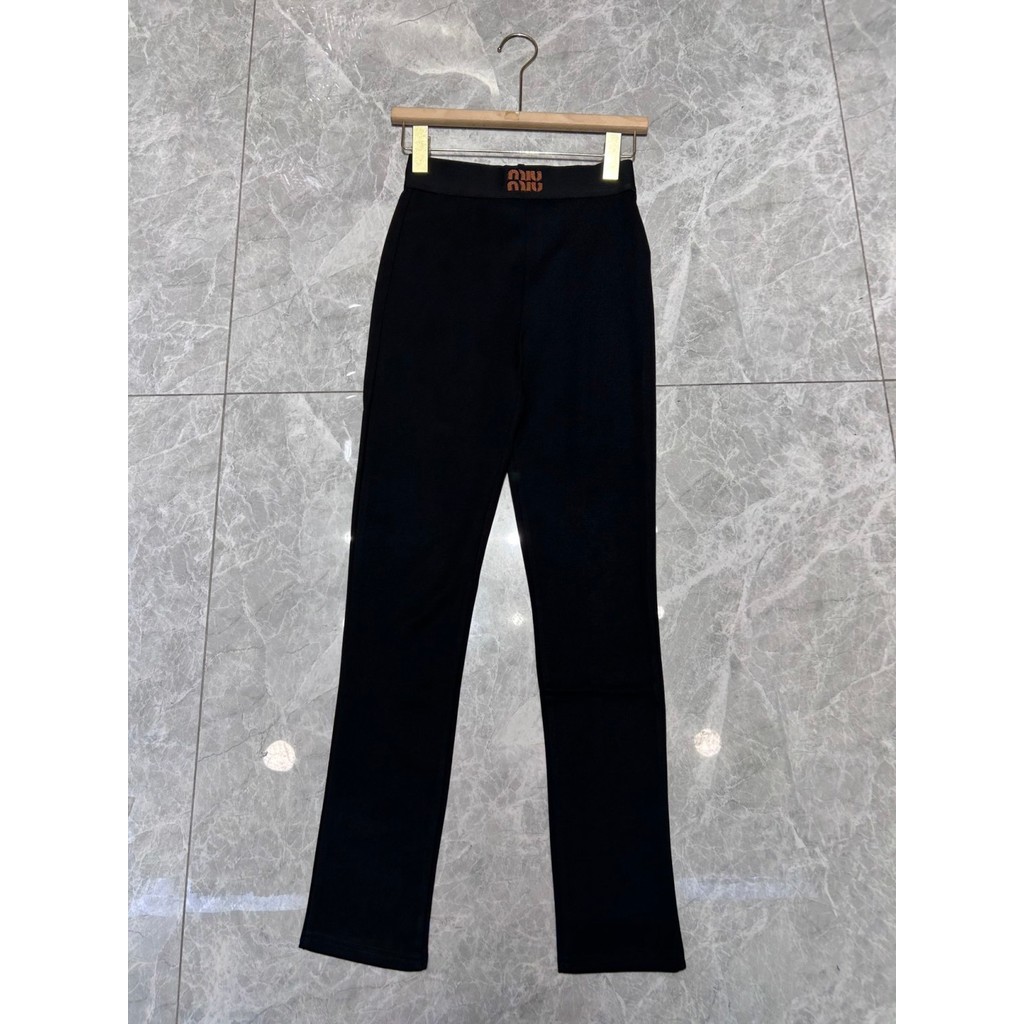 ไมอุมิว 2025 ฤดูใบไม้ร่วง ใหม่ โลโก้ตัวอักษร เลกกิ้งอเนกประสงค์ กางเกง ...