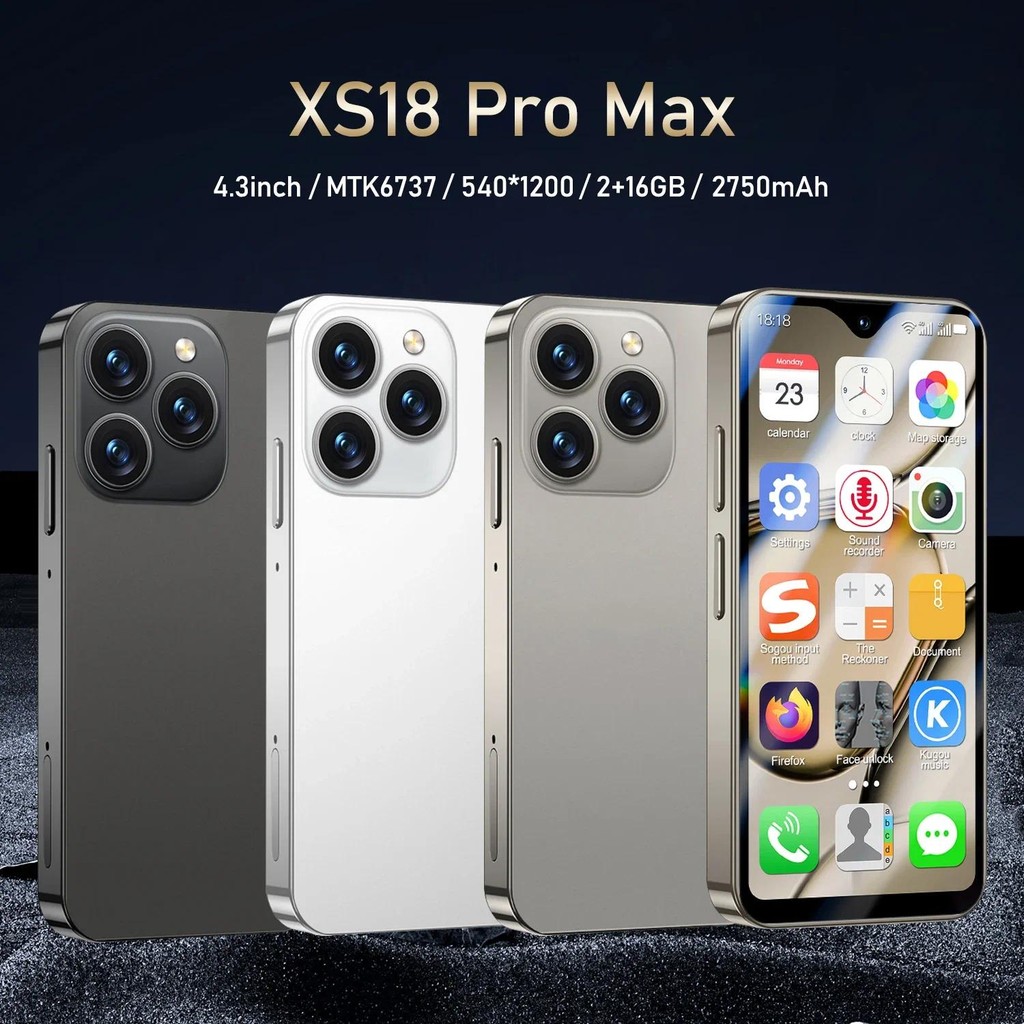Soyes XS18 Pro Max Mini สมาร์ทโฟน 4.3 นิ้ว 2GB RAM + 16GB ROM 4G เครือข่าย Full Band 2750mAh ...