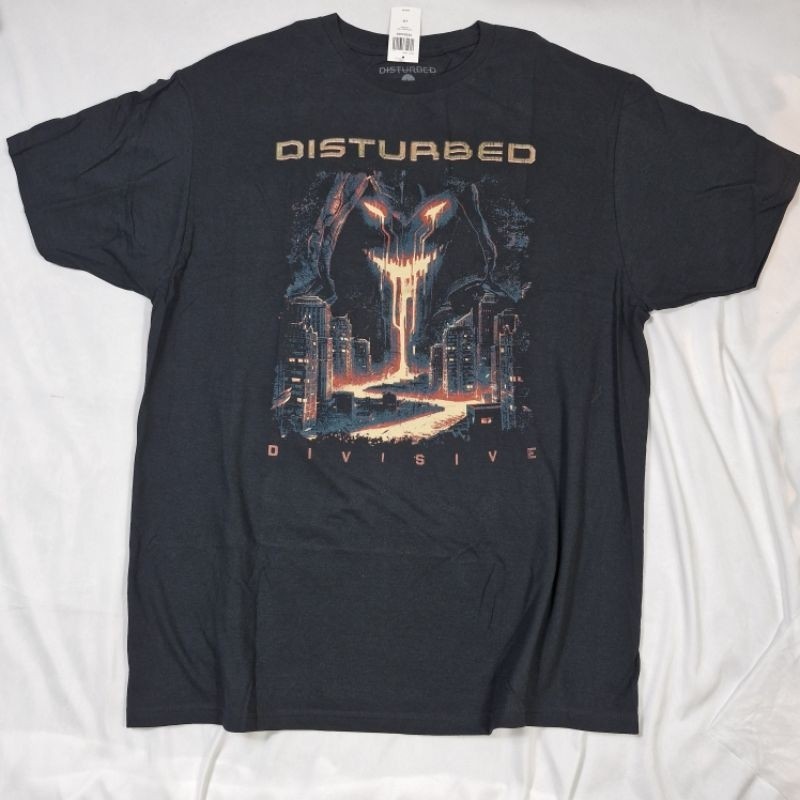 2024 Disturbed Divisive ลายฮิตลายปังลายกระแสมือ1 ลิขสิทธิ์แท้รีโปร สภาพ ...