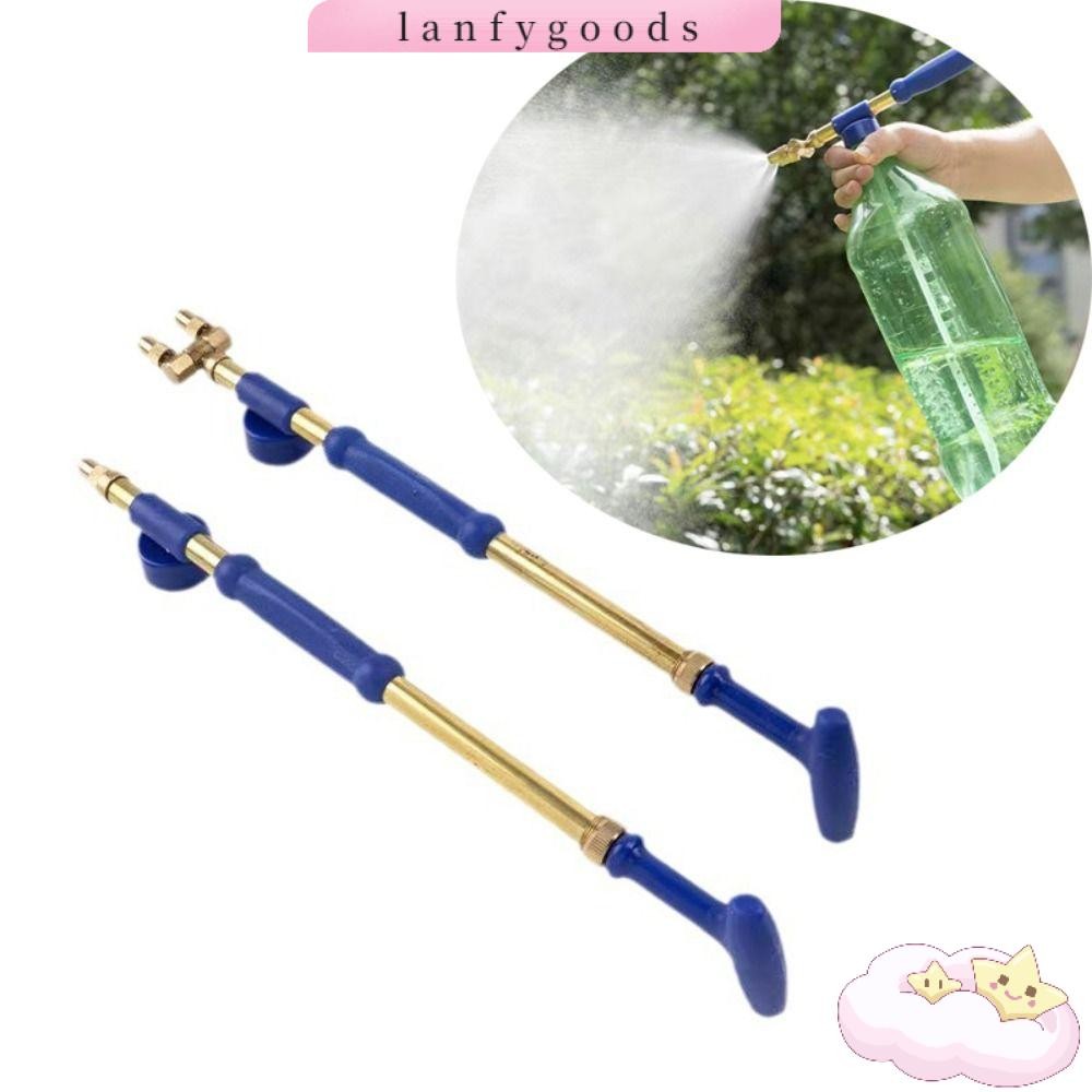 Lanfy Atomizing Misting หัวฉีด,เดี่ยว/คู่หัวทองเหลืองชลประทาน Sprayers, Push-pull ปรับ Universal ...