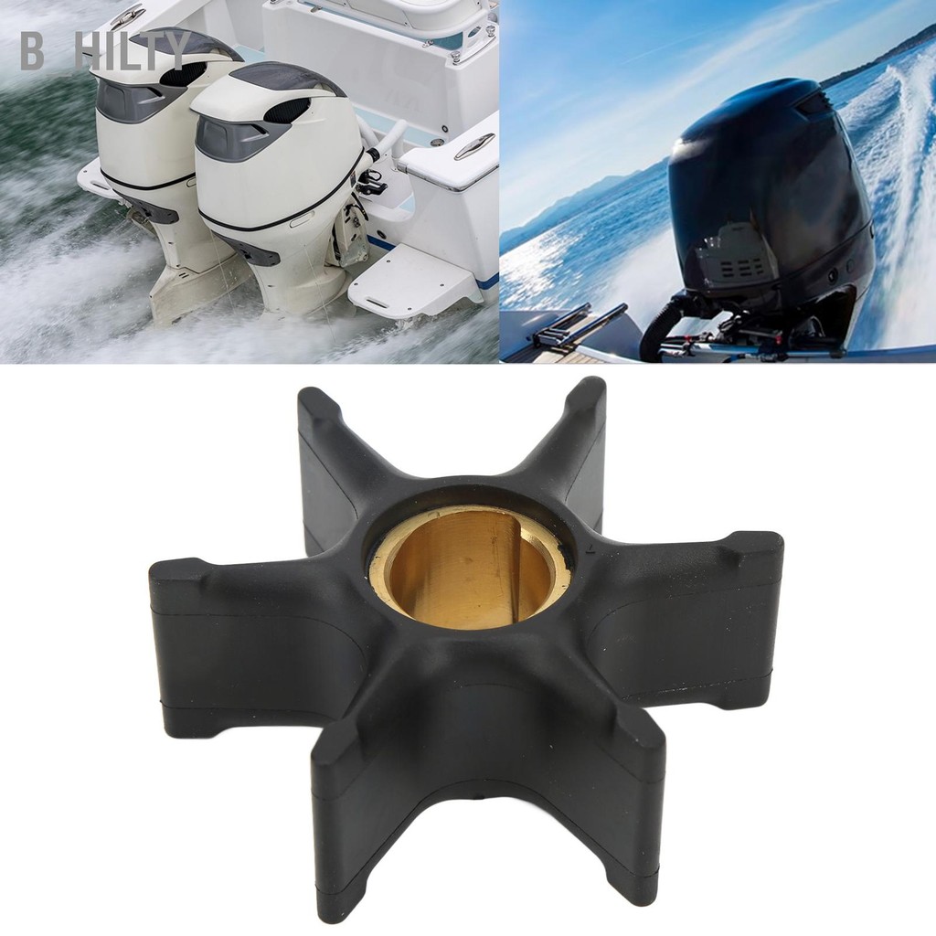B_HILTY 6 ใบมีดนอกปั๊มน้ำใบพัด 435821 Neoprene สำหรับ Johnson Evinrude ...