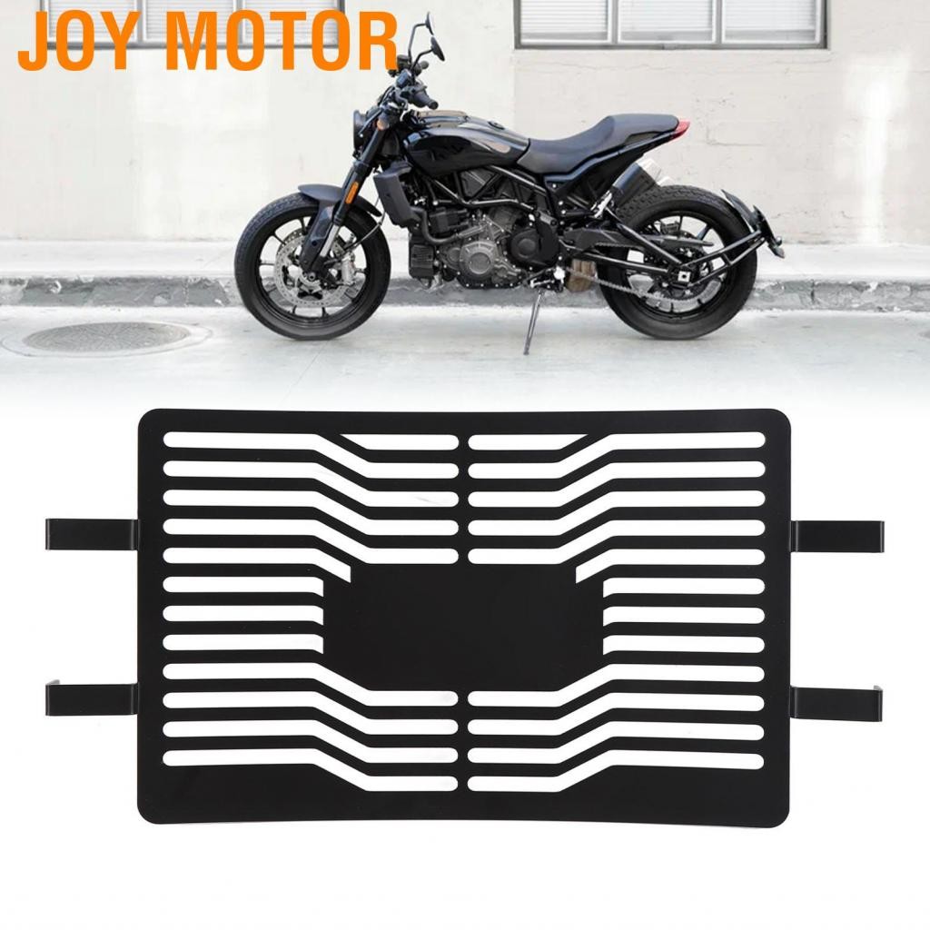Joy Motor Motorcycle Radiator Grille Guard Black Stainless Steel ...