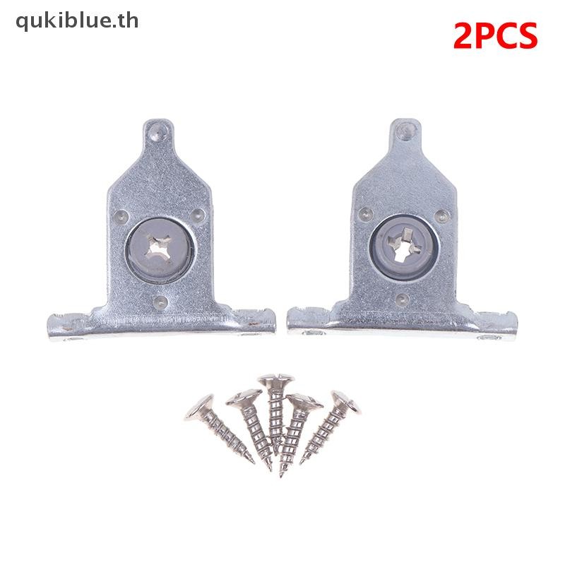 Qukiblue.th 2 ชิ้นไนลอน/โลหะลิ้นชักคลิปด้านหน้าแผง Fixing Bracket Connector เปลี่ยนห้องครัว ...