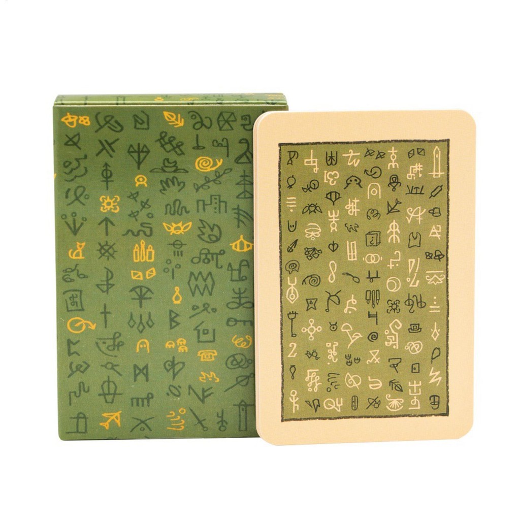 การ์ด Green Glyphs Oracle 50 ใบ mearnth | Shopee Thailand