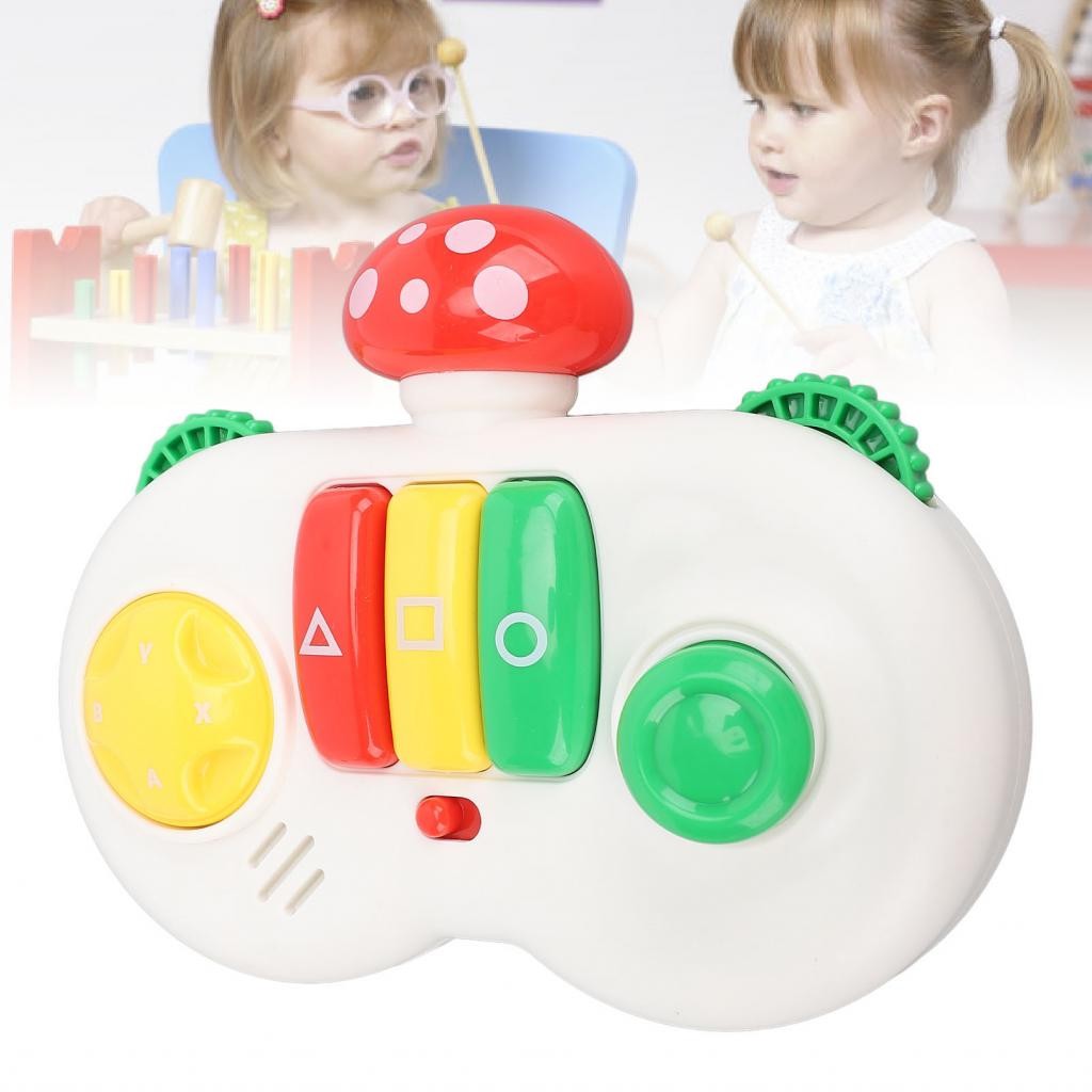 Baby Game Controller Toy Music Mushroom Sensory Board Interactive ...