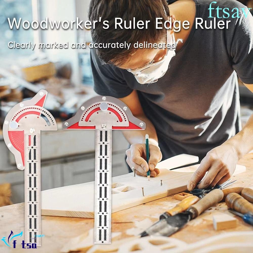 SWIFTSAVER Woodworkers Edge Rule, วัดมุม T-Type Angle Finder ...