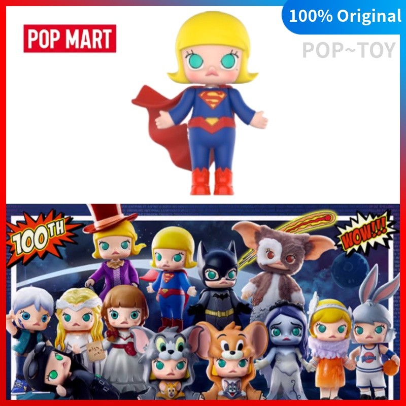 POPMART Molly Warner Bros. 100th Anniversary Series Cute Figure POP MART Official [100% ของแท้ ...