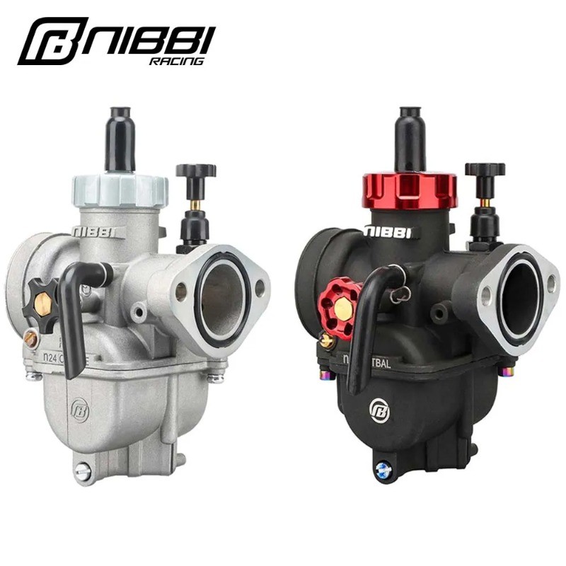 NIBBI Carburetor For 50cc To 350cc 2T 4T Engine PE Flange Motorcycle Carburetors For GY6 YAMAHA ...