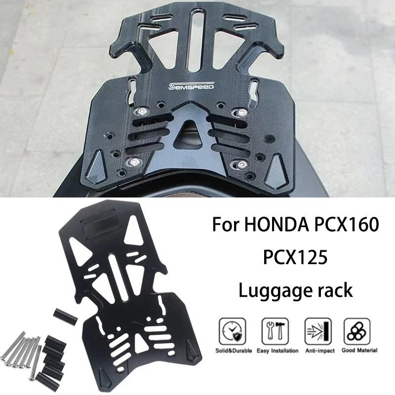MTKRACING For HONDA PCX160 PCX125 2021-2024 Aluminum motorcycle rack ...