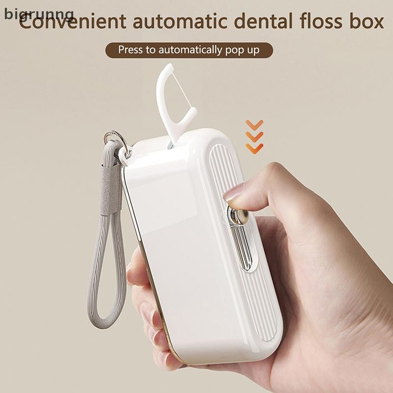 Bigrunng Floss Dispenser อัตโนมัติ Ejectable Floss Organiser Oral Care ...
