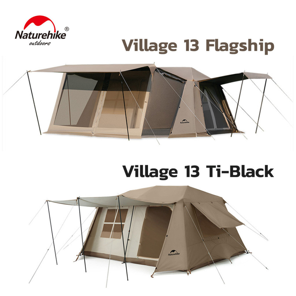 🔥 Naturehike Village 13 Flagship มีห้องเสริมมาในชุด และ Village 13 Ti ...