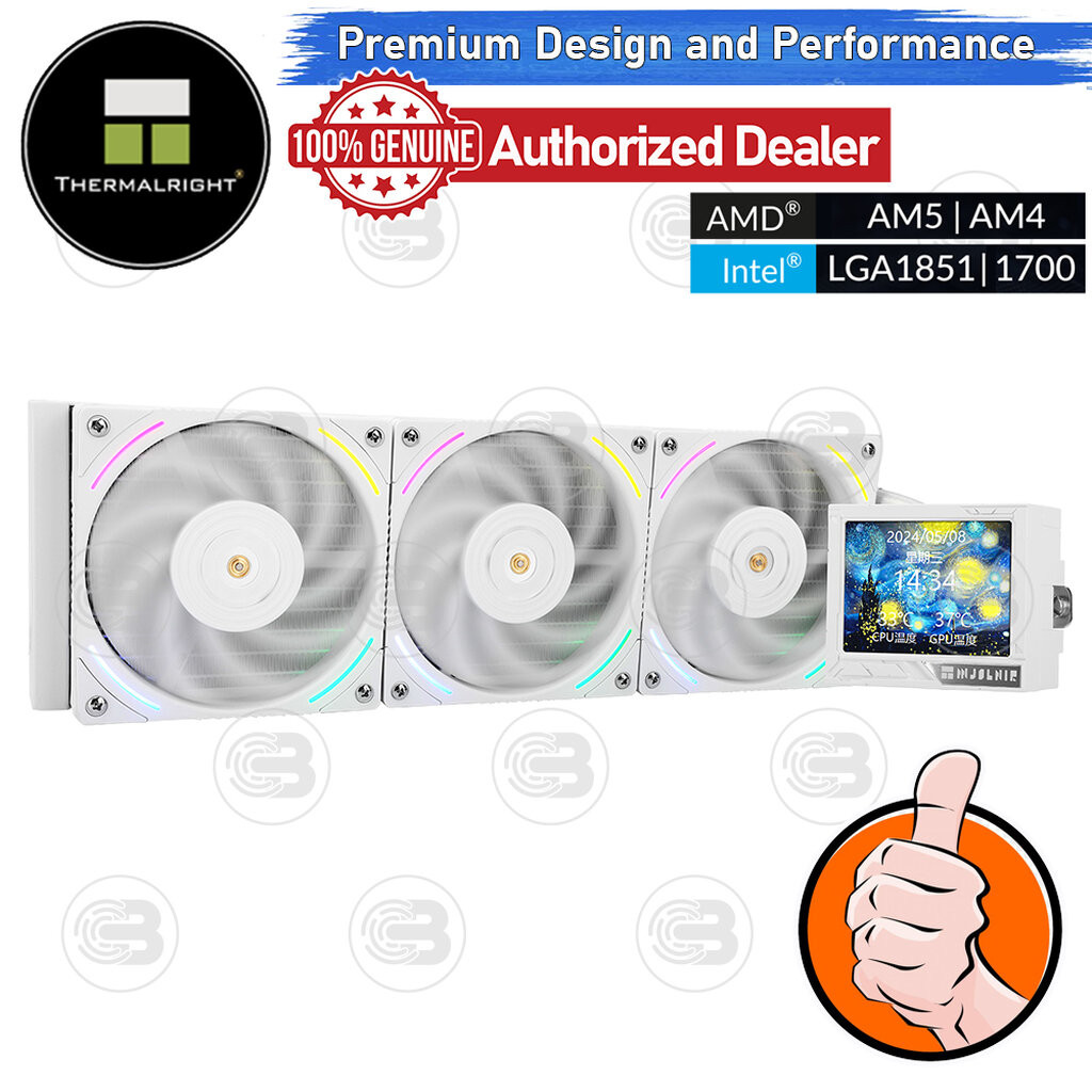 Aio Cooler 360mm Thermalright Aio Thermalright Grand Vision 360 ARGB ...