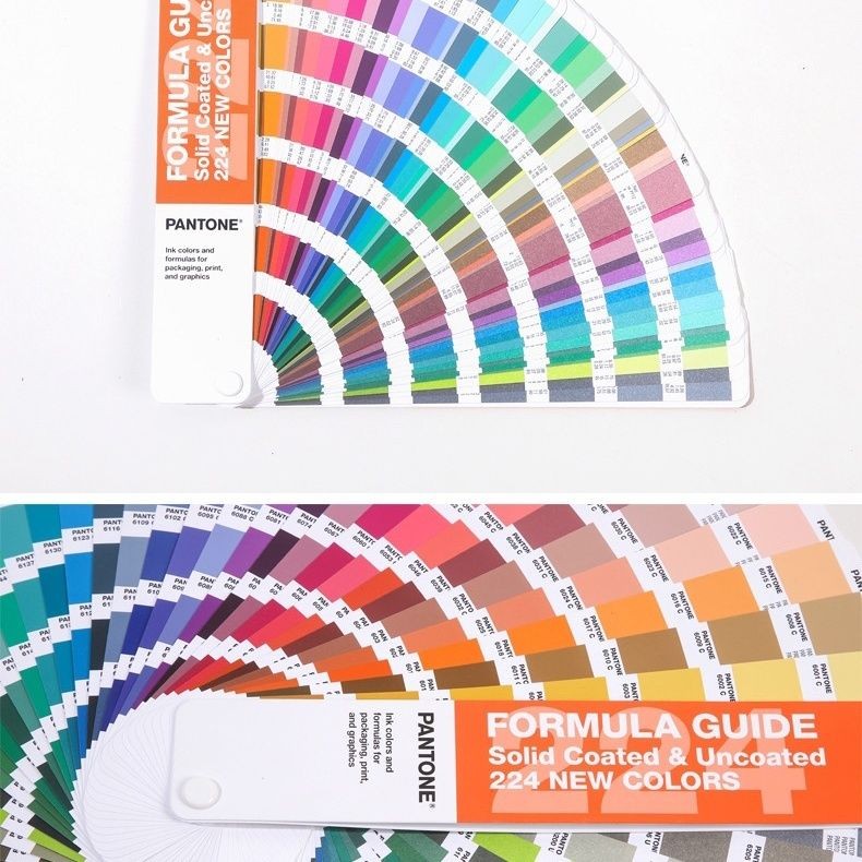 การ์ดสี PANTONE PANTONE PANTONE เพิ่ม 229 สีเสริม Edition International ...
