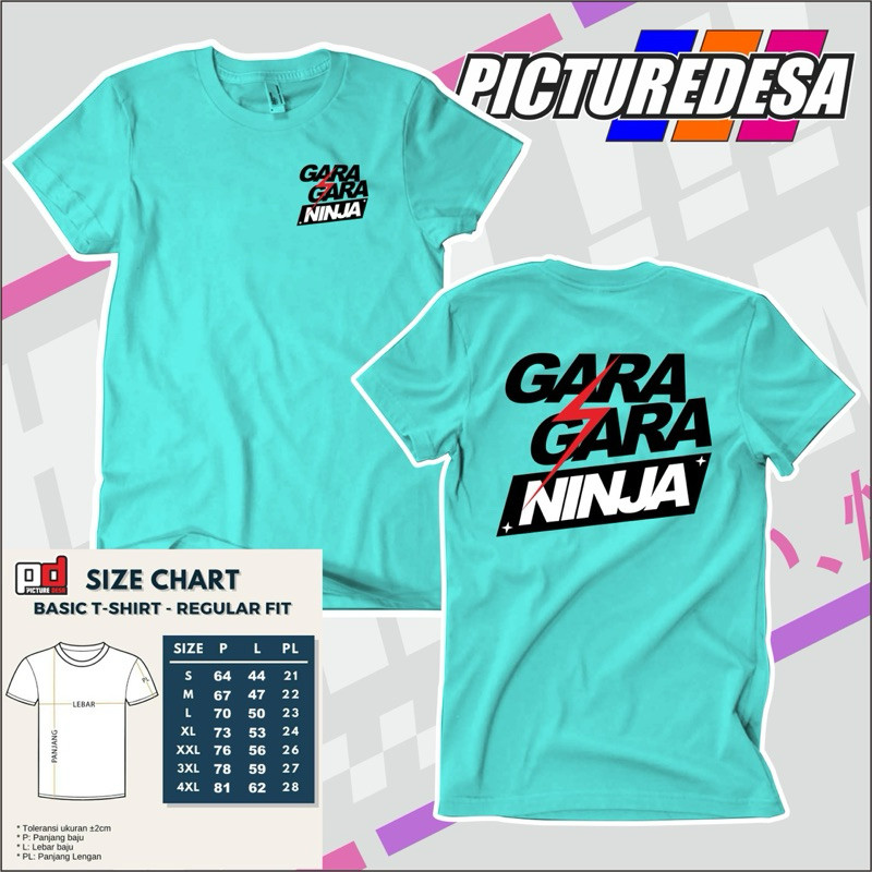 เสื้อยืด gara gara ninja / เสื้อยืดนินจา / เสื้อยืด 2 จังหวะ / เสื้อยืด ...