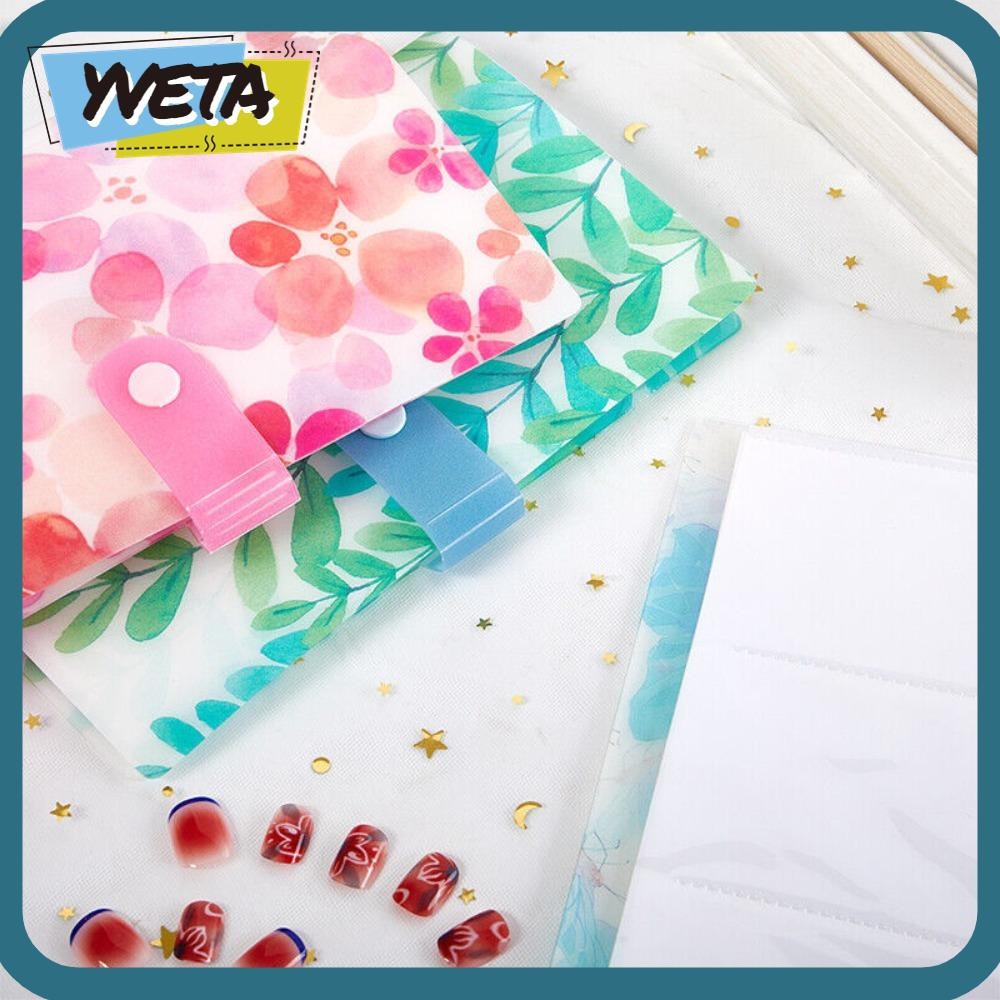 Yveta Water Decal Storage อัลบั้มน่ารักการ์ตูนแพคเกจแฟ้มเปล่า | Shopee Thailand