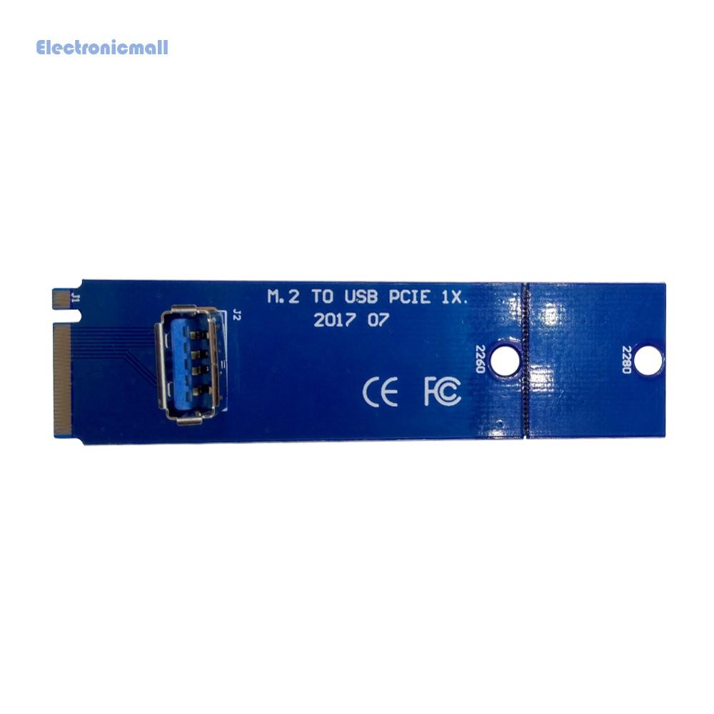 M.2 ถึง USB3.0 Converter Card Mining Riser Card VGA Extension Cable ...