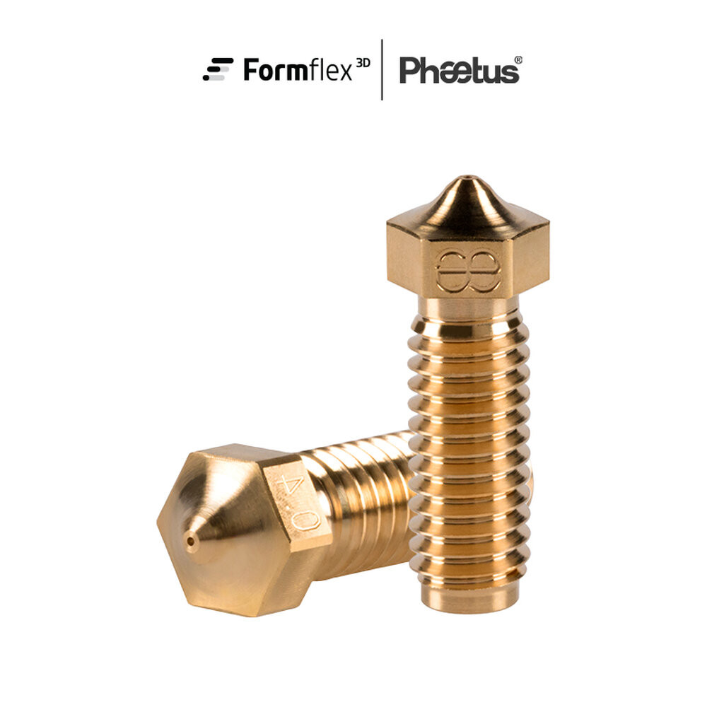 หัวฉีดคุณภาพสูง PH Brass Nozzle ยี่ห้อ Phaetus สำหรับเส้นพลาสติกขนาด 1.75 มม. (0.4/0.8) | Shopee ...