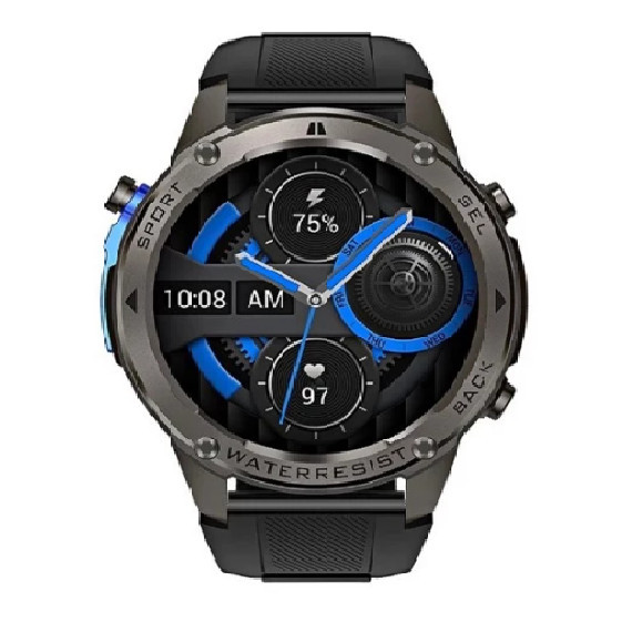 นาฬิกาอัจฉริยะ Kawa D56 GPS จอ AMOLED Smart watch แบต 500 mA วัดอัตราการเต้นหัวใจ กันน้ำ วัดแคล ...