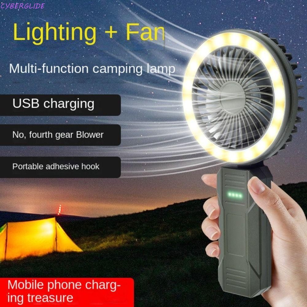 Cyberglide Camping Clip Fan, เสียงรบกวนต่ําทรงพลัง Airflow พัดลมไฟฟ้า ...