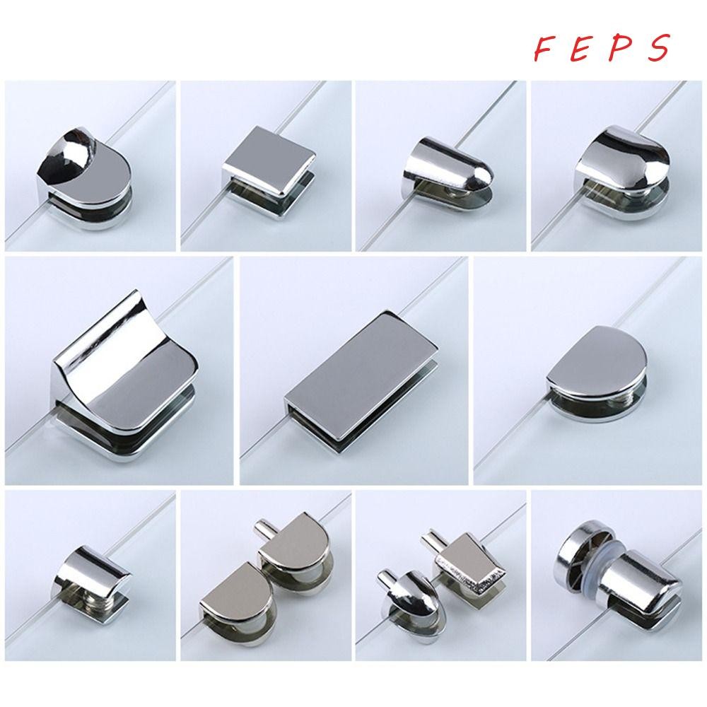 Feps 1 ชิ้นแผงวงเล็บโลหะผสมสังกะสีเฟอร์นิเจอร์ฮาร์ดแวร์นิกเกิลชั้นวางคลิป | Shopee Thailand