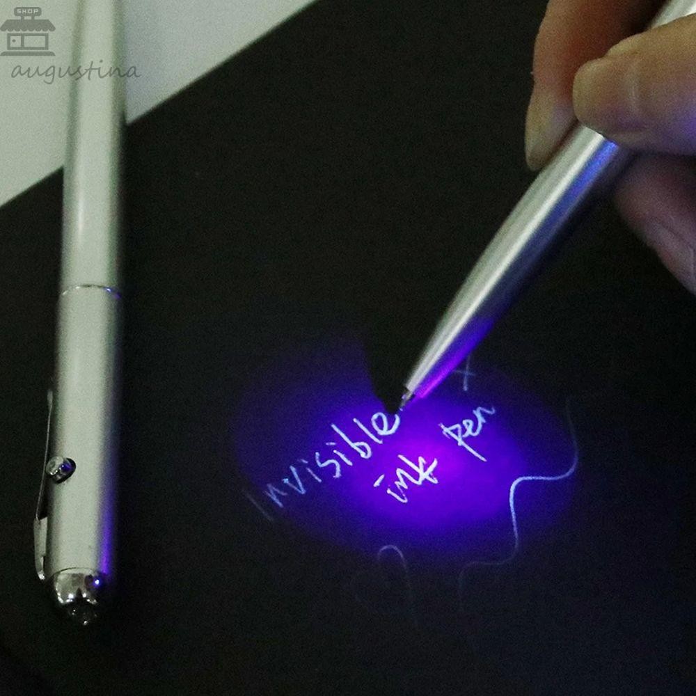 AUGUSTINA UV Light Pen School Creative Drawing Magic Silver เครื่อง ...
