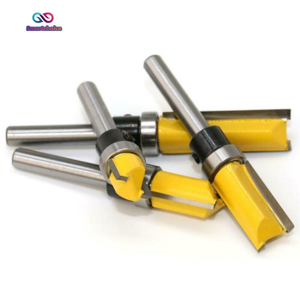 ⚡ทางเลือกอัจฉริยะ⚡รูปแบบบิตอุตสาหกรรม 1/4 นิ้ว Shank Top Bearing Flush ...