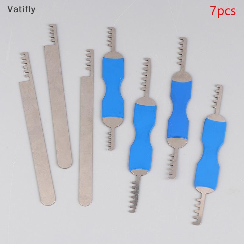 ใหม่ HOT Stainless Steelb Lock 7in1 Full Set Repair Tool Bypass Method ...