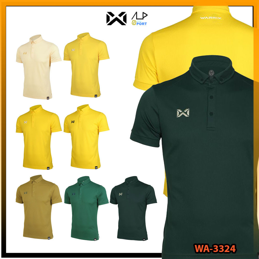 💥ลดโหดสูงสุด 1,000 บาท💥 SP เสื้อโปโล warrix วอริกซ์ รุ่น BUBBLE WA-3324 WA3324 WA-PLA024 S2 แท้ ...