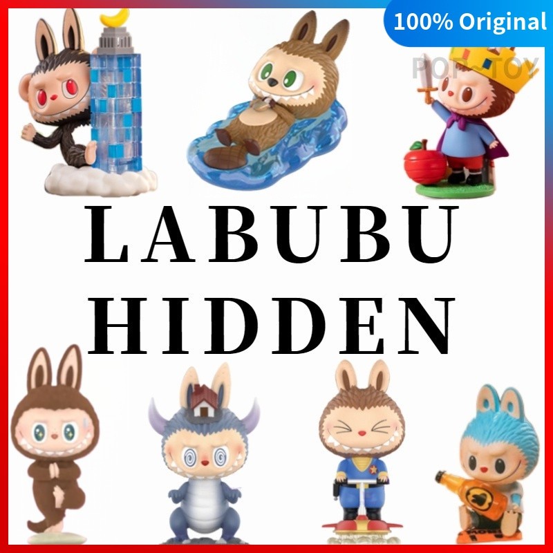 POPMART LABUBU Hidden Secret Cute Figures POP MART Official [100% ของ ...