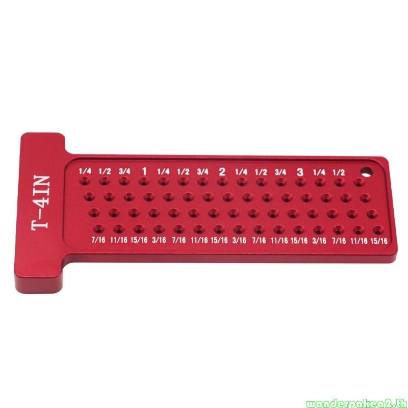 Wonderpakea2 งานไม้สาย Sciber T-type ไม้บรรทัดรู Crossed ไม้บรรทัดอลูมิเนียมเครื่องหมายวัด ...